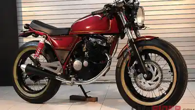 Modifikasi Suzuki Thunder 125 2006, Cafe Racer Buat Santai