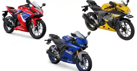 Deretan Harga Terbaru Honda CBR150R, Yamaha YZF-R15, dan Suzuki GSX-R150