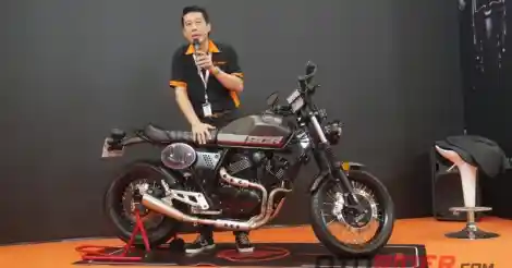 Detail Spesifikasi Keeway SCR 250V, Scrambler Mesin V-Twin!