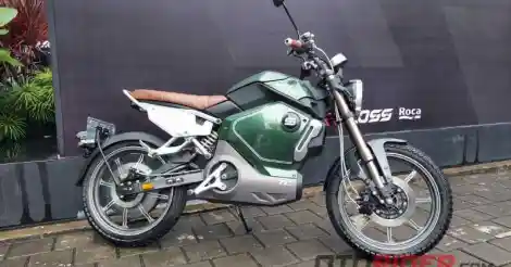 Punya Tampang Klasik, Berikut Detail Spek Motor Listrik SMOTO TC
