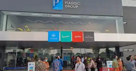 Mulai Produksi, Piaggio Group Resmikan Pabrik Pertama di Indonesia
