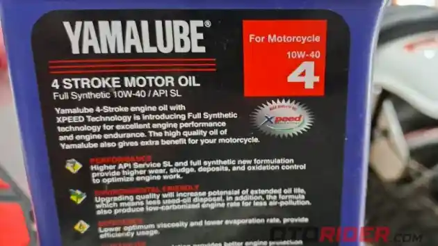 Biar Makin Tahu, Ini Arti Kode API di Oli Mesin Motor