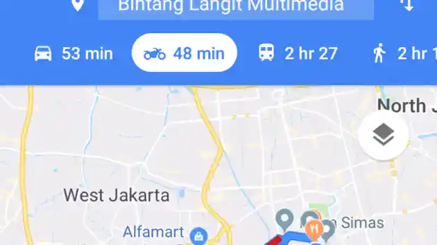 Google Maps Hadirkan Jalur Khusus Untuk Motor, Begini Cara Mengaplikasi ...