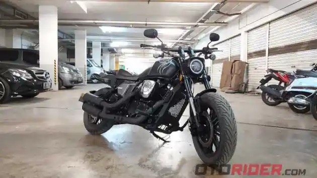 Bocor Tampilan Motor Cruiser Baru Keeway V250 Fi