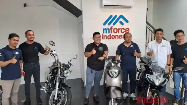 MForce Resmikan Dealer Baru di Kebon Jeruk, Jakarta Barat