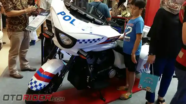 Nih, Deretan Motor Polisi yang Tampil di Depok Police Expo 2