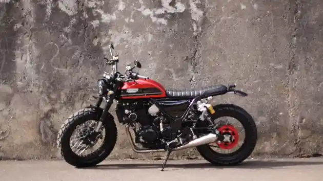 Modifikasi Kawasaki Ninja 250 Bergaya Neo Tracker, Sempurna!