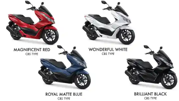 Punya Tampilan Baru, Berikut Daftar Pilihan Warna Honda PCX160