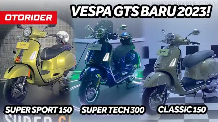 Vespa GTS Series 2023 Review Video