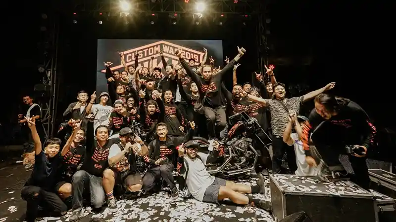 Custom War 2019 Sukses Datangkan Puluhan Ribu Pengunjung