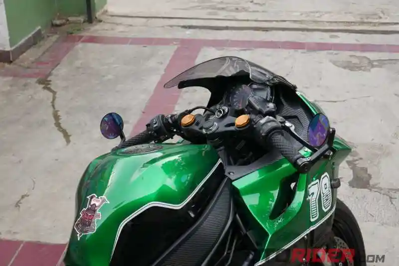 GALERI: Modifikasi Kustom Kawasaki Ninja ZX-25R Cafe Racer