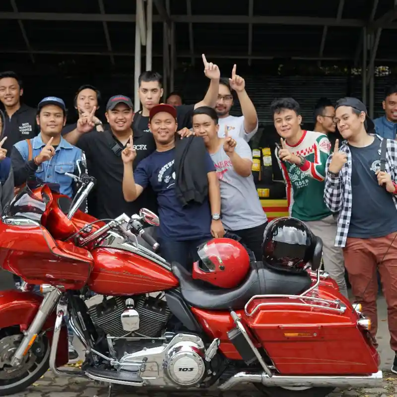 Komunitas Motor Dengan Nama Unik Ini Gelar Ulang Tahun Pertama, Dari ...