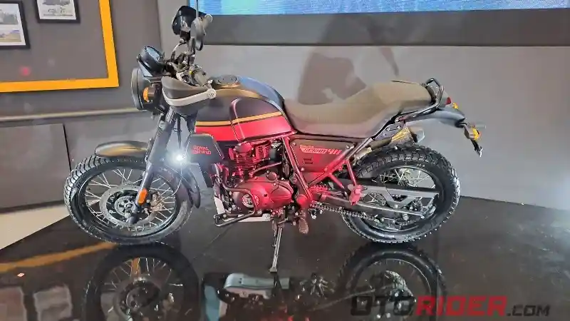 Royal Enfield Scram 411 Resmi Diluncurkan di IIMS 2023