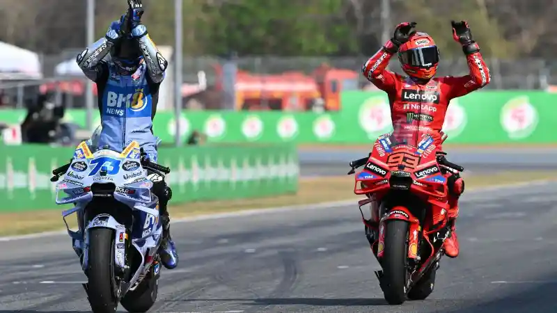 Finish Kedua di Sprint MotoGP Thailand 2025, Alex Akui Sulit Melawan Marc Marquez