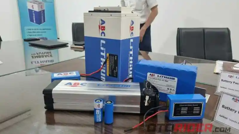 ABC Resmi Bikin Baterai Cell dan Pack untuk Motor Listrik