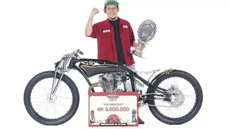 Imajinasi Bawa Thunder 250 Jadi Motor Custom yang Sukses