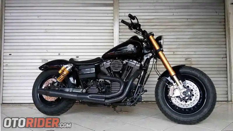 Modifikasi Harley Davidson Dyna Low Rider 2015, Pakai Roland Sands Biar ...