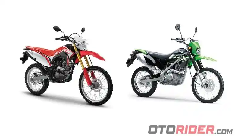 Komparasi Spesifikasi Honda CRF150L vs Kawasaki KLX 150