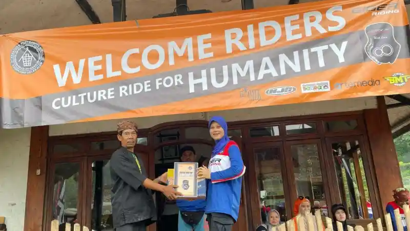 Komunitas Honda CRF250 Rally Jawa Barat Gelar Culture Ride