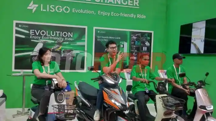 Lisgo, Motor Listrik Harga Kompetitif Siap Ramaikan Tanah Air