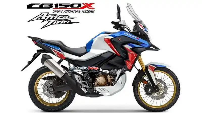 Siap Touring, Inspirasi Modifikasi Honda CB150X Bergaya Africa Twin