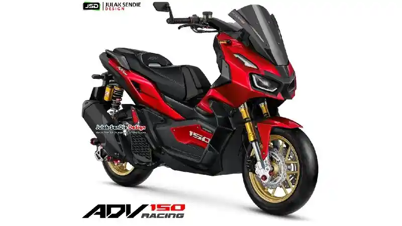 Inspirasi Modifikasi Honda ADV150 Bergaya Balap, Tertarik?