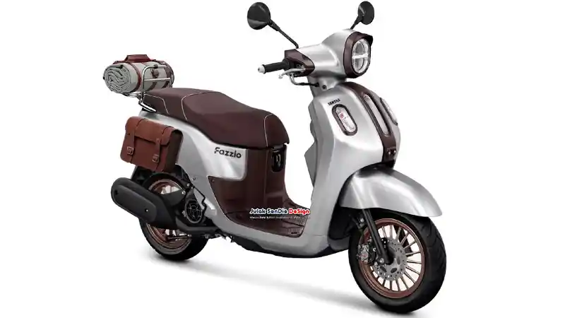 Inspirasi Modifikasi Yamaha Fazzio Hybrid, Tampil Kian Klasik