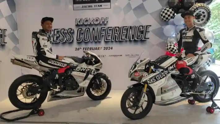 MS Glow For Men Racing Team Siap Berlaga di Mandalika Racing Series 2024