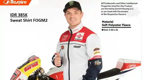 Merchandise Resmi Gresini Moto2 Dijual Mulai Rp 132 Ribu, Mau?