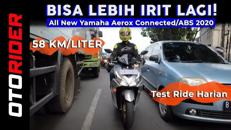 VIDEO: Yamaha All New Aerox 155 Connected/ABS 2020 - Test Ride Harian ...