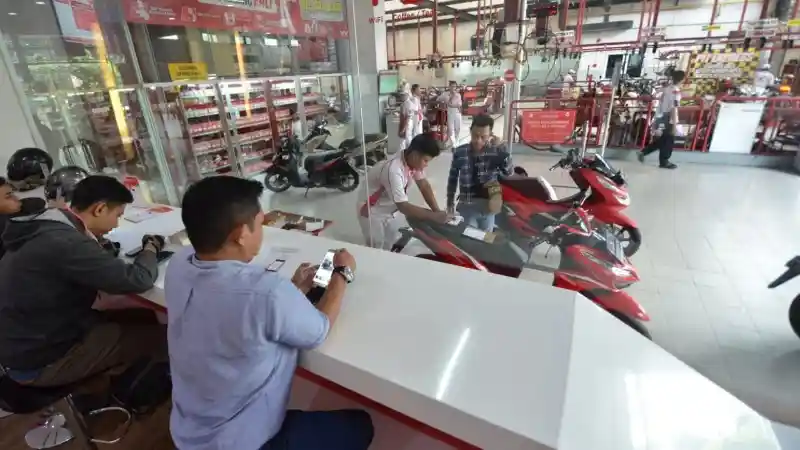 Sepanjang 2019, Jutaan Motor Honda Servis di Bengkel Resmi