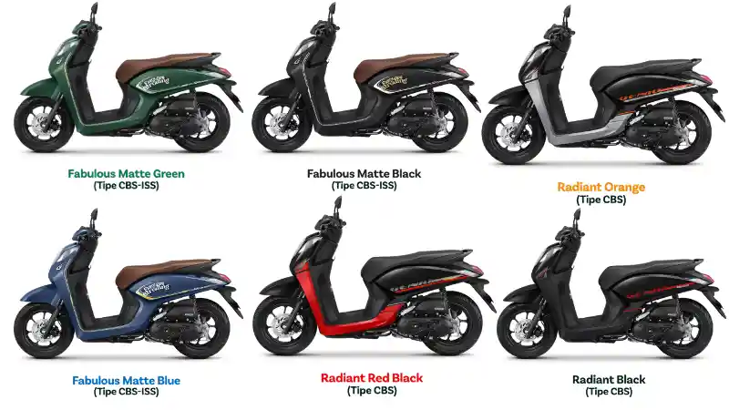 Daftar Pilihan Warna Lengkap Honda Genio 2023, Ada Apa Saja?