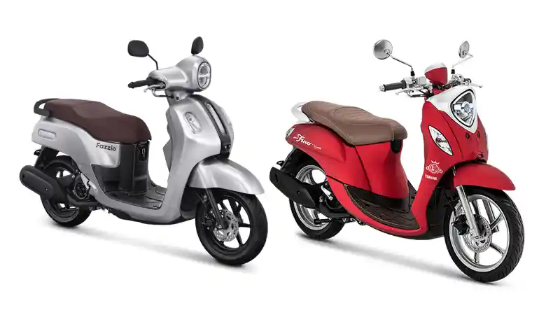 Perbedaan Ukuran Ban Yamaha Fazzio vs Fino, Lebih Gambot Mana?