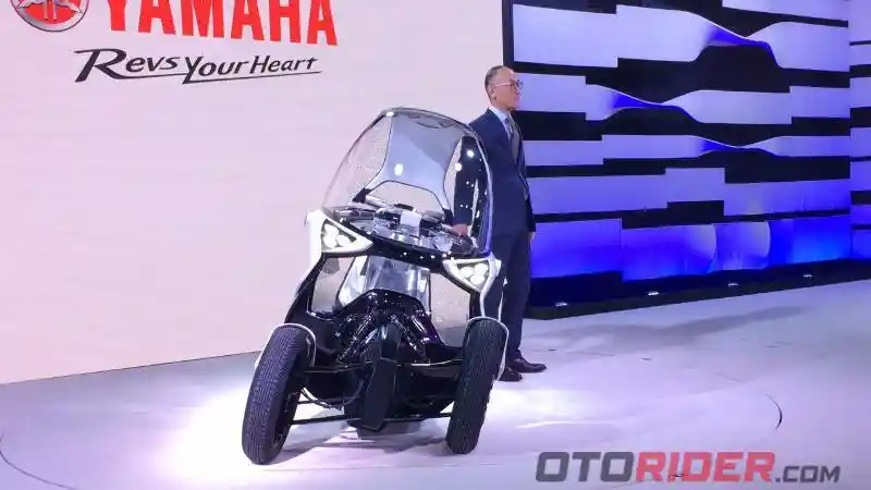 Yamaha Pamerkan Motor Konsep MW-Vision di Tokyo Motor Show 2019